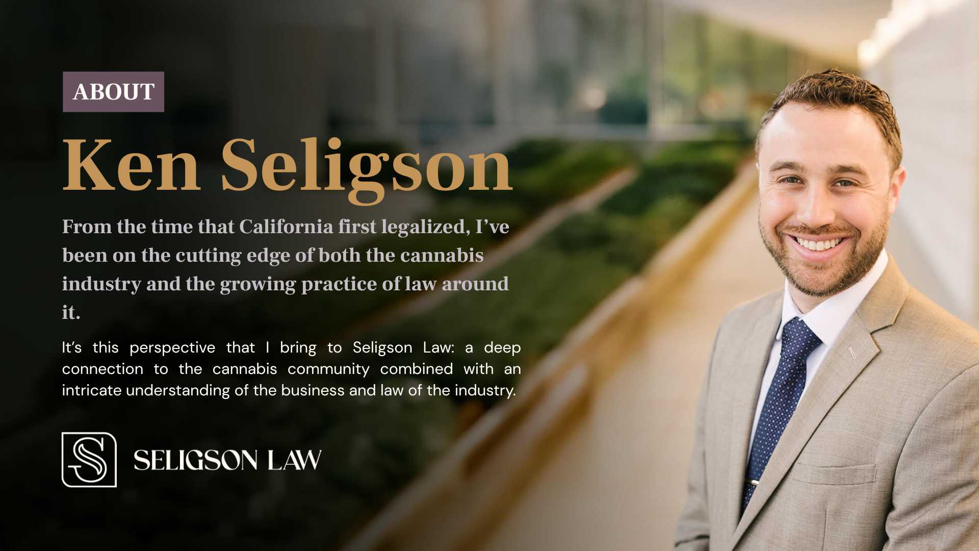 Attorney Ken Seligson | Cannabis Industry Business Lawyer